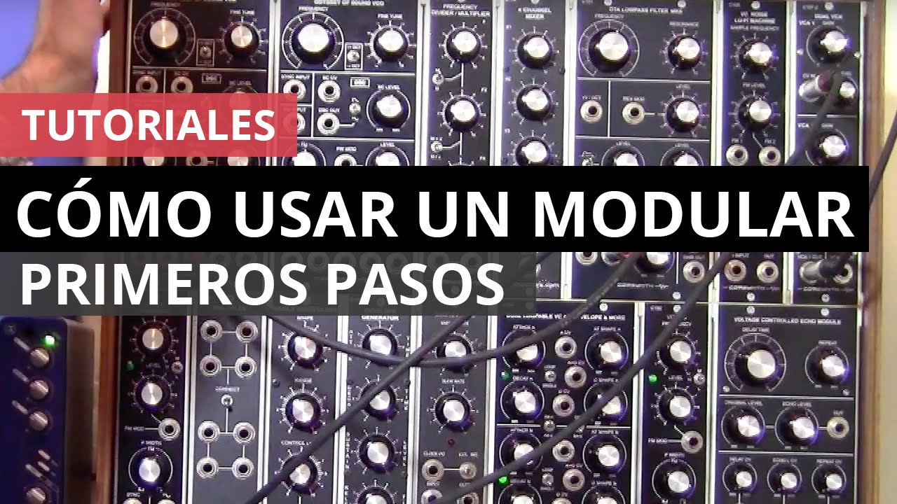 Cómo usar un sintetizador modular: primeros pasos - YouTube
