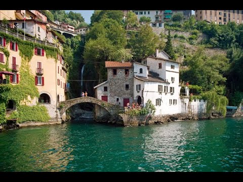 Nesso waterfall lake Como, Italy - YouTube