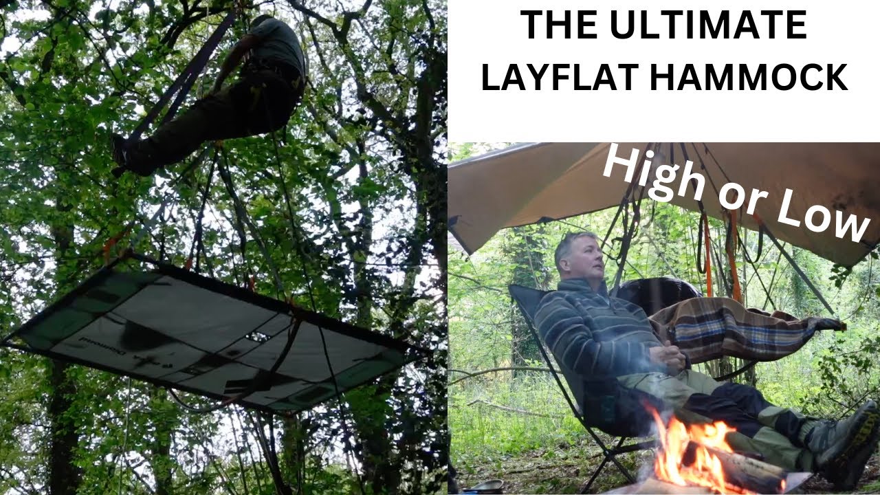 The Ultimate Lay-flat hammock - YouTube