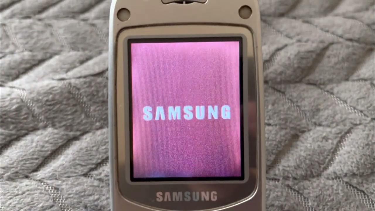 Samsung SGH-S100 On/Off - YouTube
