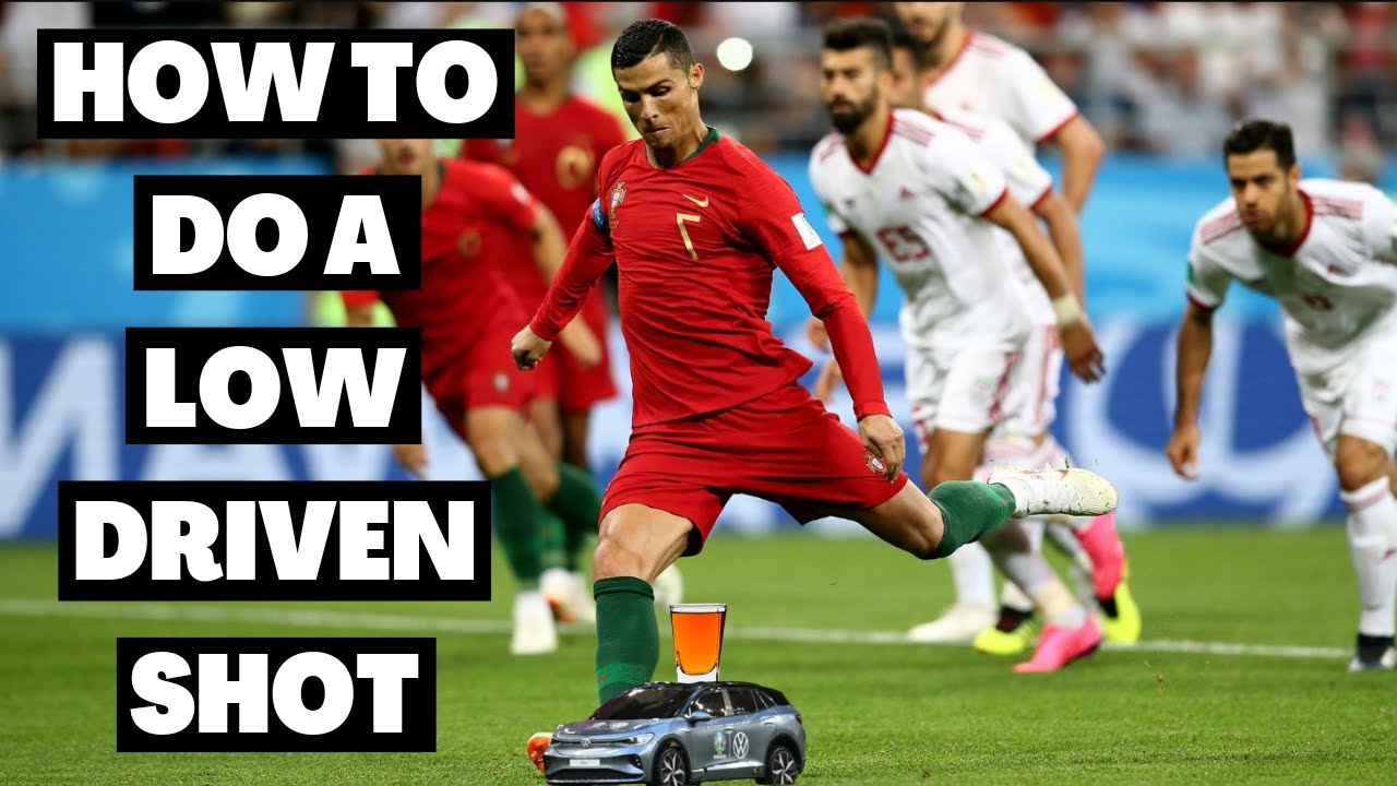 How To Do A Low Driven Shot On FIFA - YouTube
