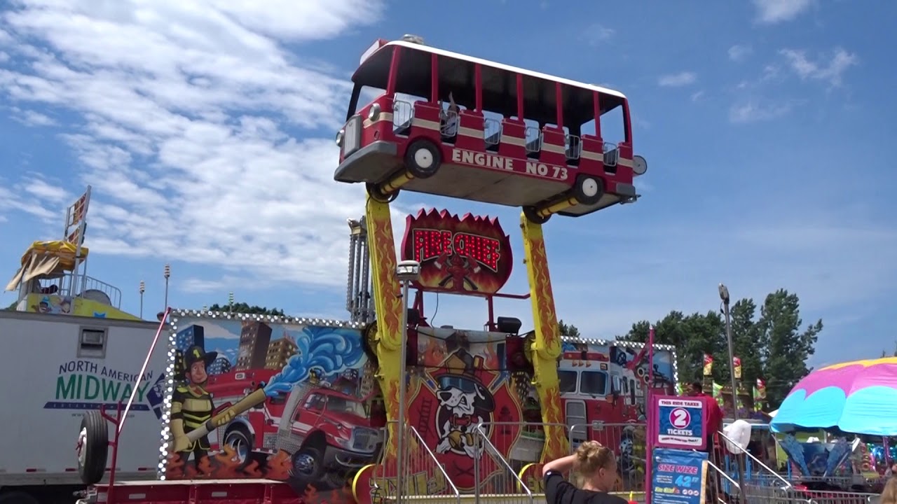 🎠🔥🚒👨‍🚒Fire Chief at the 2019 Sauk County Fair - YouTube
