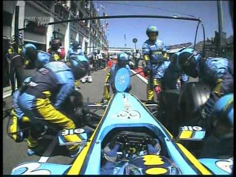 F1 Pit Stop Fernando Alonso Magny Cours 2004 - YouTube