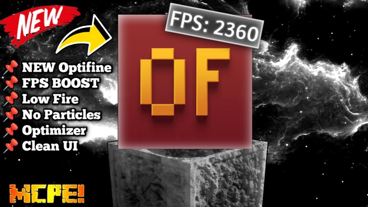 New Optifine for MCPE 1.20 No Lag | Best Optifine for minecraft pe ...