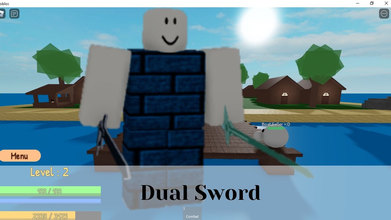 Dual Sword | Roblox Glue Piece - YouTube