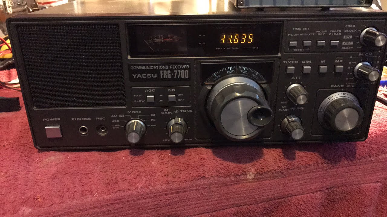 Yaesu Frg7700 For Sale - YouTube