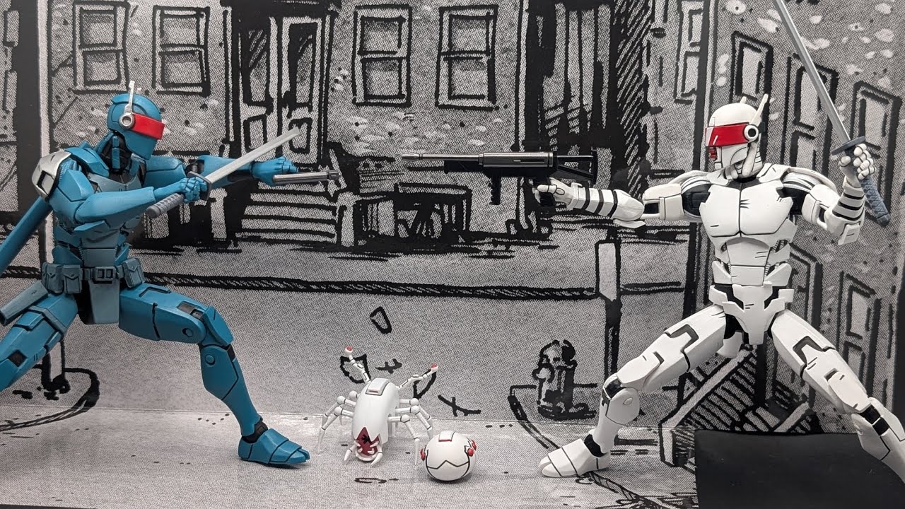 Synja Elite Patrol Bot vs Gangsta Synja bot (Last Ronin) - YouTube