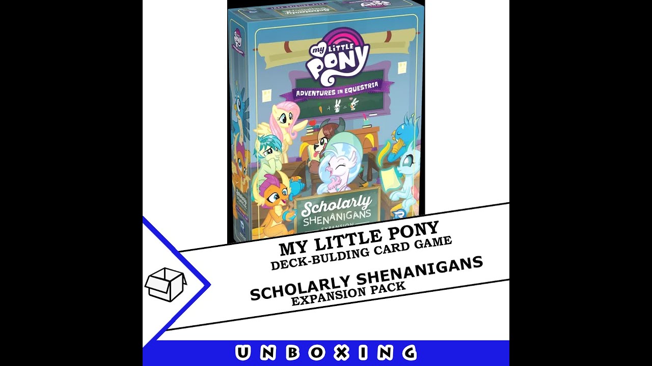 My Little Pony: Deck-Building Game -- Scholarly Shenanigans expansion ...