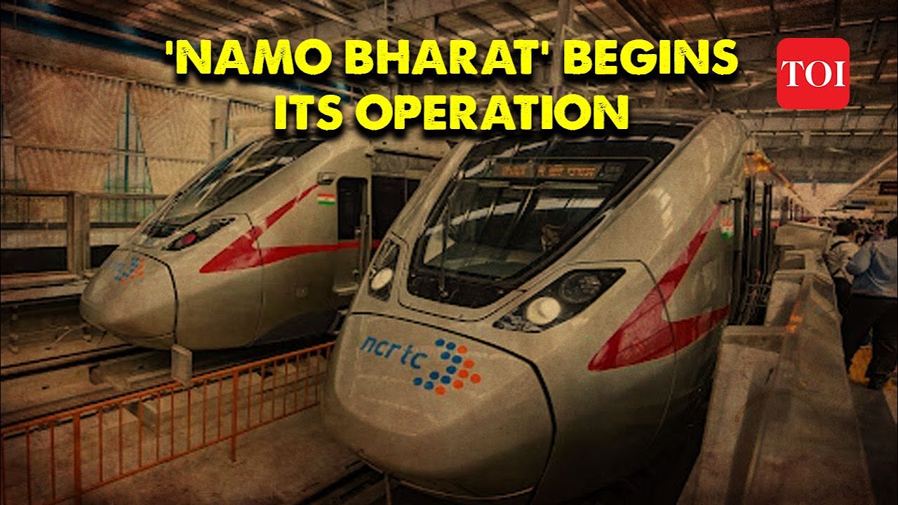 Delhi Meerut RRTS: 'Namo Bharat' RapidX Train Services Begin, NCR ...