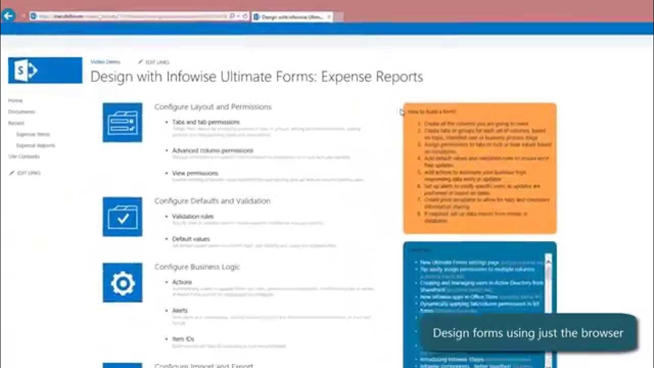 Infowise Ultimate Forms short intro - YouTube