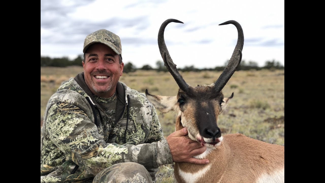 AZ Antelope hunt: crazy kill shot! - YouTube