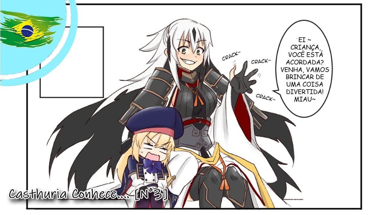 [FGO Comic Dub] Casthuria Conhece.... [Nº3] [PT-BR] - YouTube