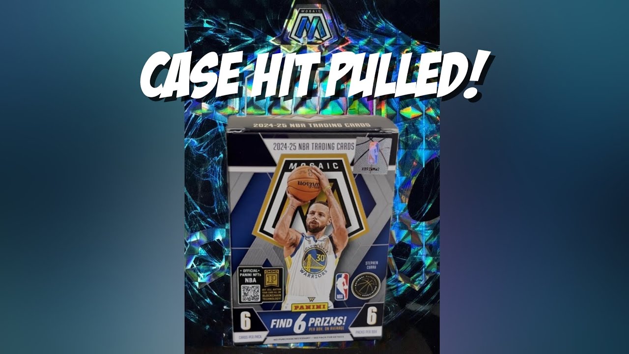 CASE HIT PULLED! Mosaic Basketball Blaster Opening - YouTube