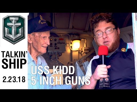 Talkin' Ship - U.S.S Kidd, the Guns! - YouTube