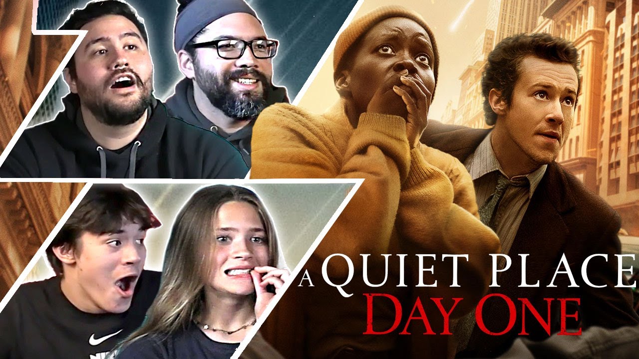 A Quiet Place Day One MOVIE REACTION! - YouTube