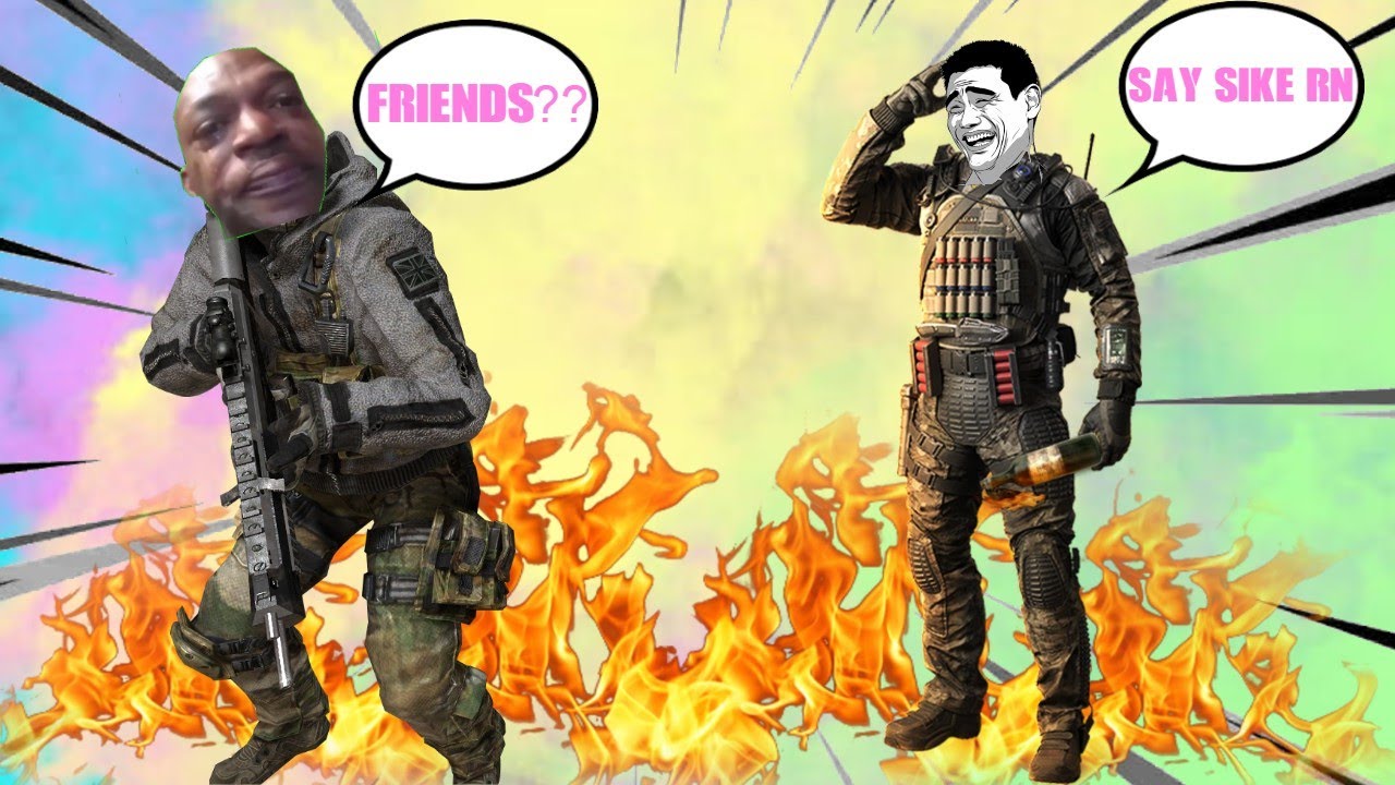 TRYING TO MAKE FRIENDS WITH ENEMY TEAM IN CALL OF DUTY MOBILE SEASON 9 ...