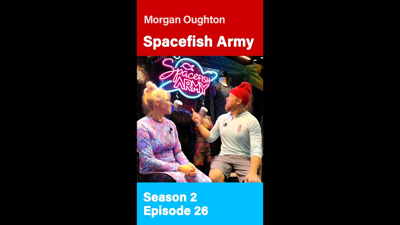 S2:E26 | Spacefish Army creator Morgan Oughton quits NYC job & repaints ...