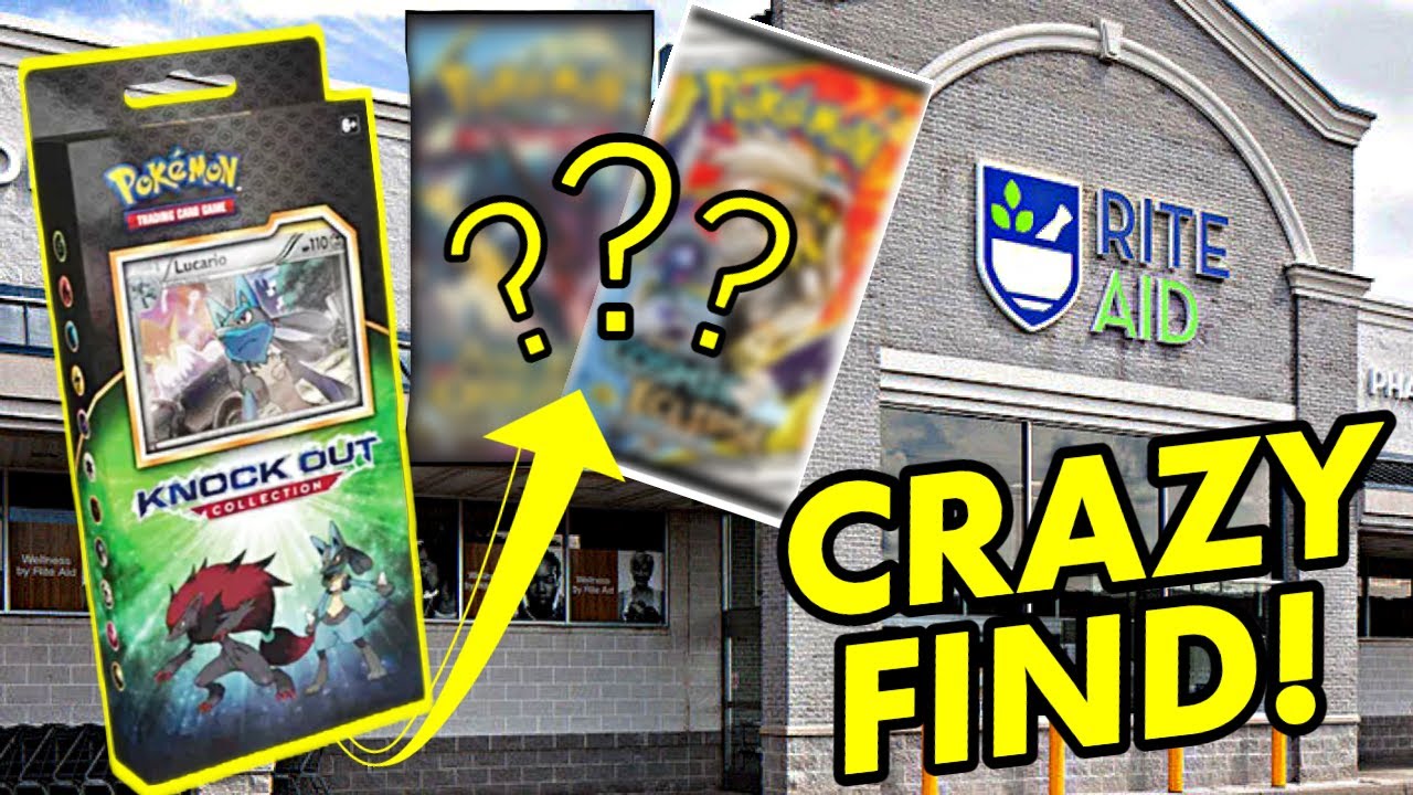 We Found A Pokemon Knockout Collection From 2017 At Rite Aid! - YouTube