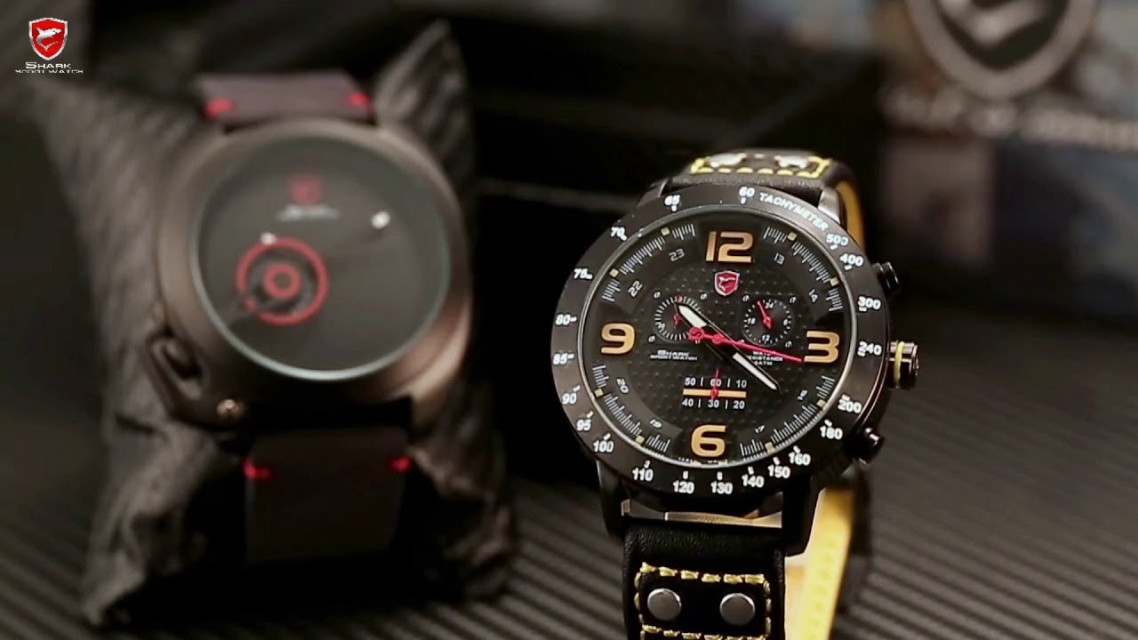 URBAN x BERRY present Shark and Shark Army Watches - YouTube