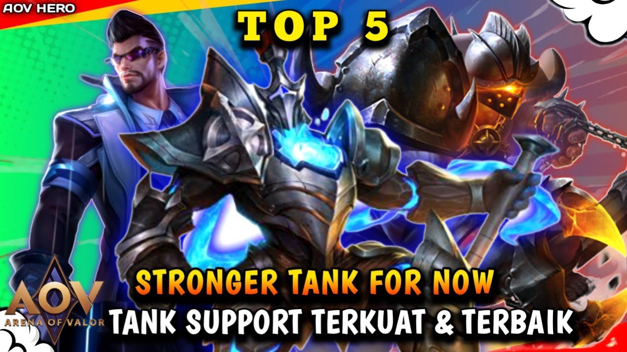 Best Tank Support In Arena Of Valor - AOV Best Tank - Arena of Valor ...