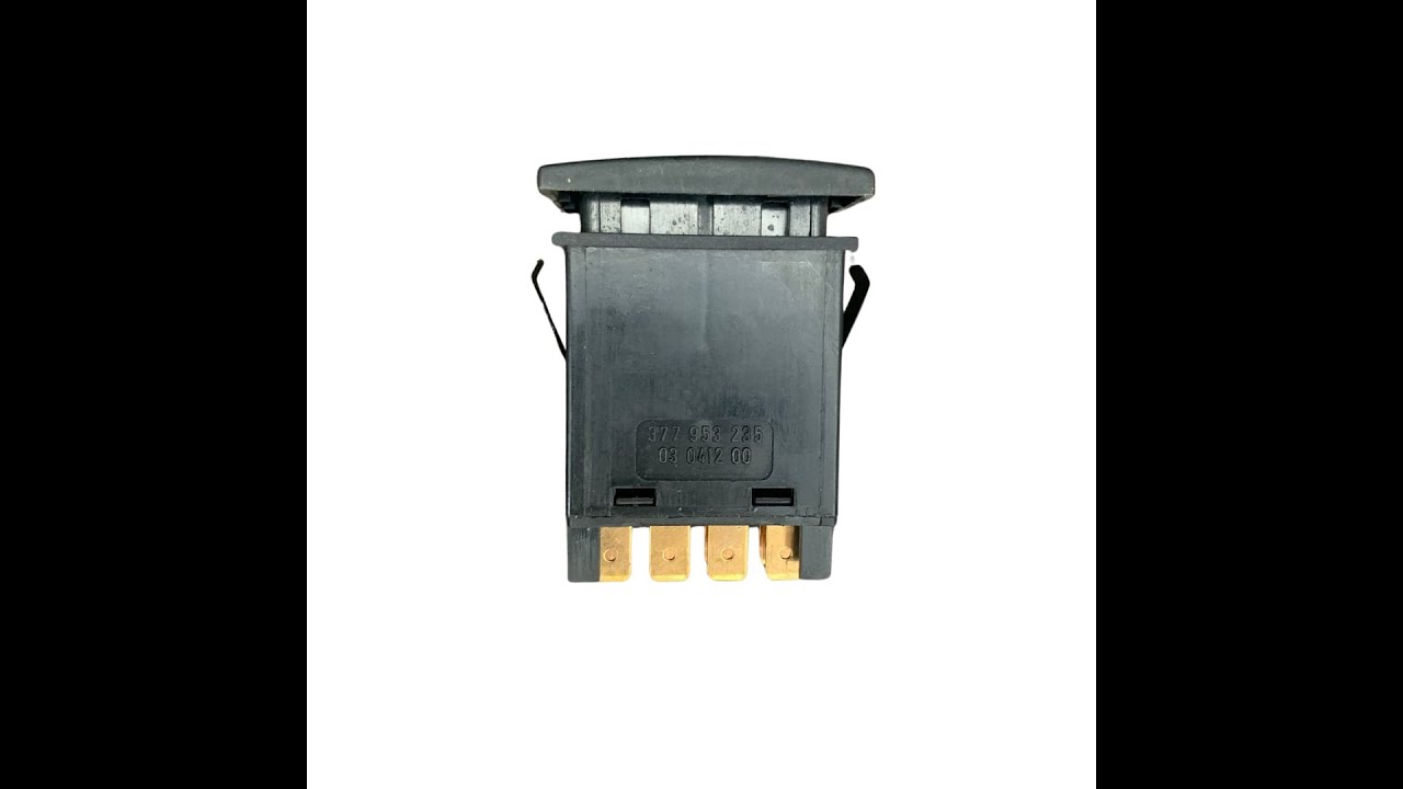 Botão Do Pisca Alerta Gol G3 G4 Saveiro Parati Original Vw 377953235 ...