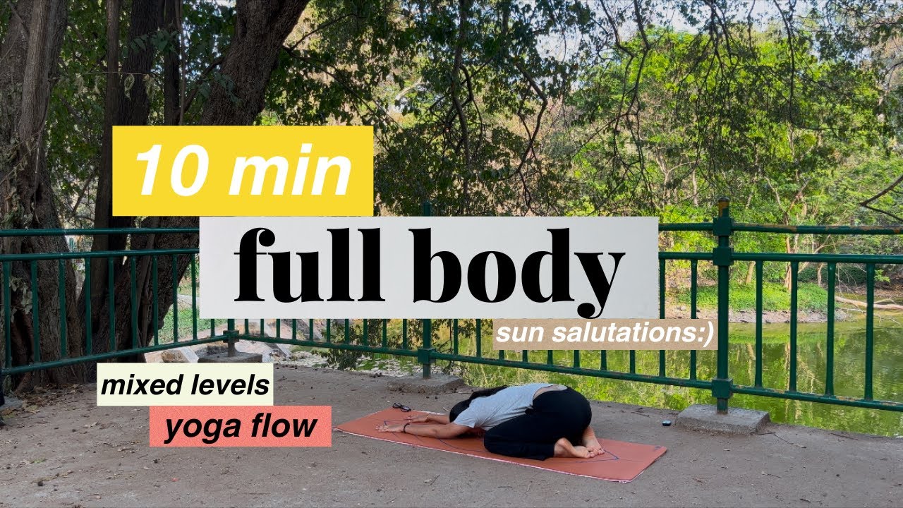10 Min Daily Full Body Yoga Flow | Yoga For All Levels - YouTube