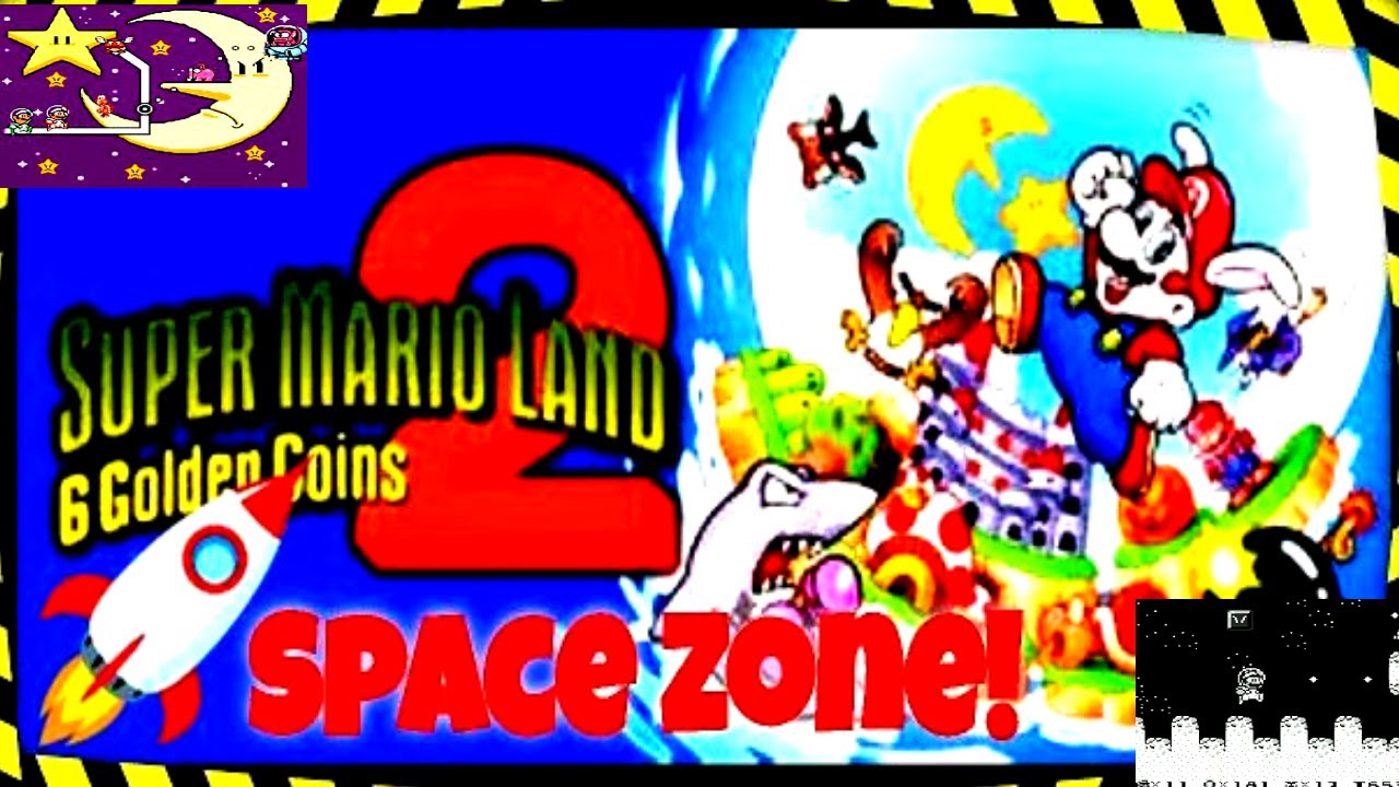 Let's Play Super Mario Land 2 GBA | Space Zone (PART 2) - YouTube