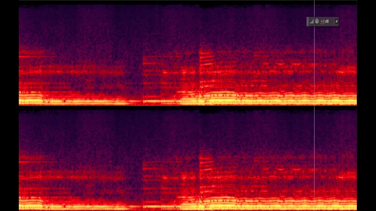 Dark Was The Night - Spectral Frequency Display by Adobe Audition - YouTube