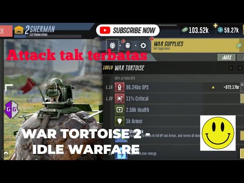 War Tortoise 2 - Idle Warfare game guardian attack tak terbatas - YouTube