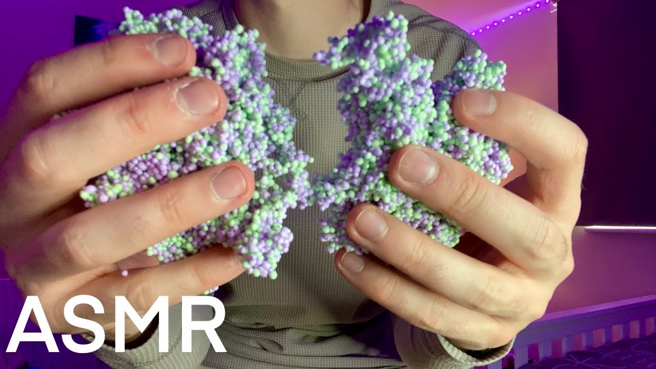 ASMR • The Stickiest Gripping Sounds • Fast & Aggressive • Chaotic Foam ...