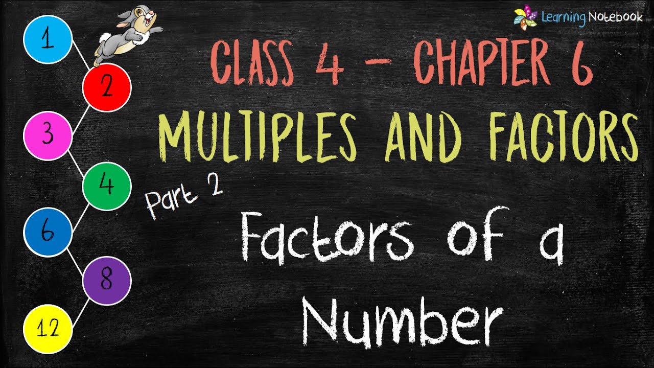 Multiples And Factors For Class 4 Factors Of A Number YouTube multiples-and-factors-for-class-4-factors-of-a-number-youtube