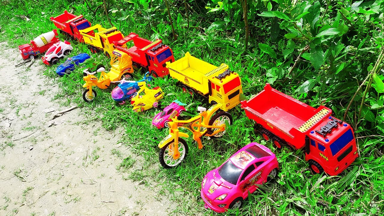 Satisfying Toy Mercedes-Benz SUV, Auto Rickshaw, FeDex Car, Fire Truck ...