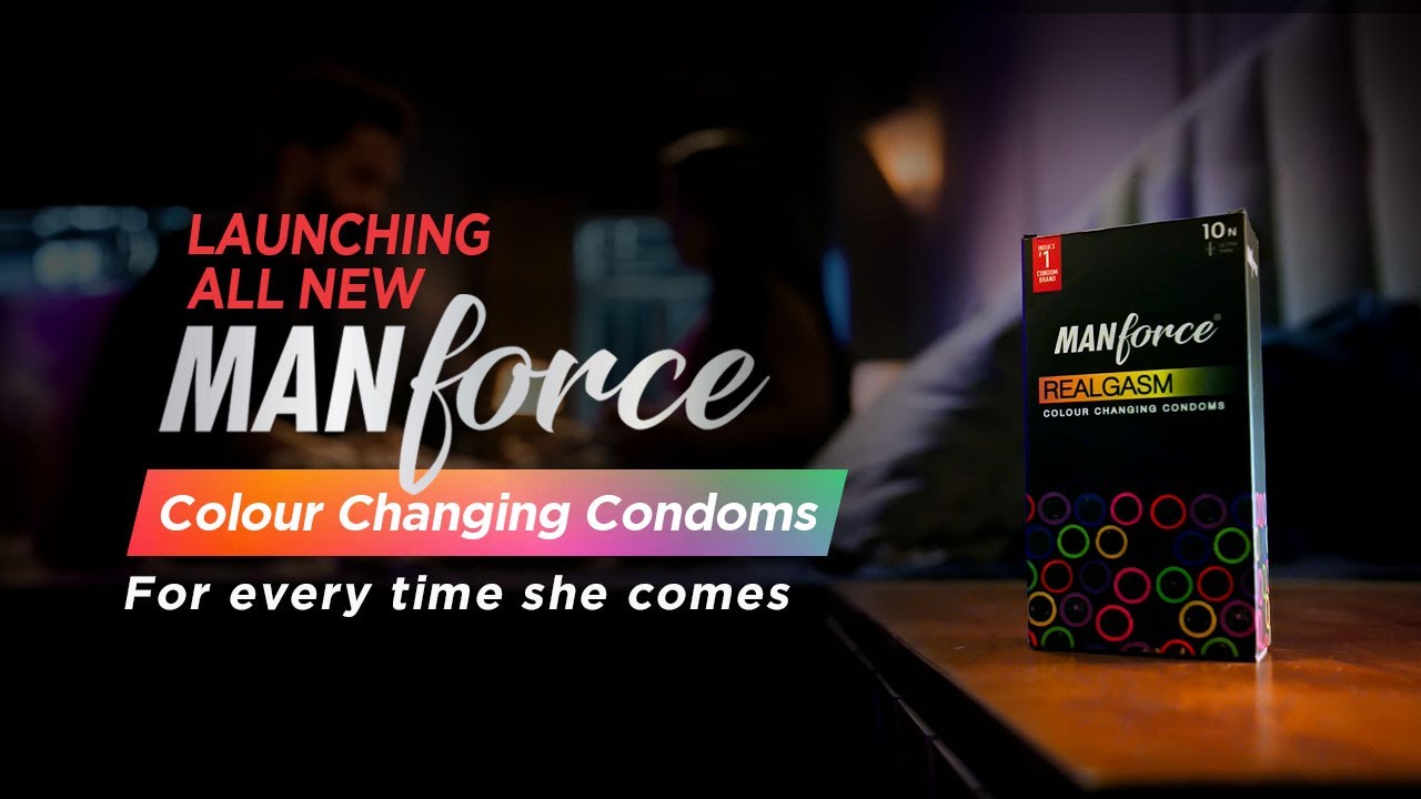 The All New Manforce Realgasm Condoms | Colour Changing Condoms ...