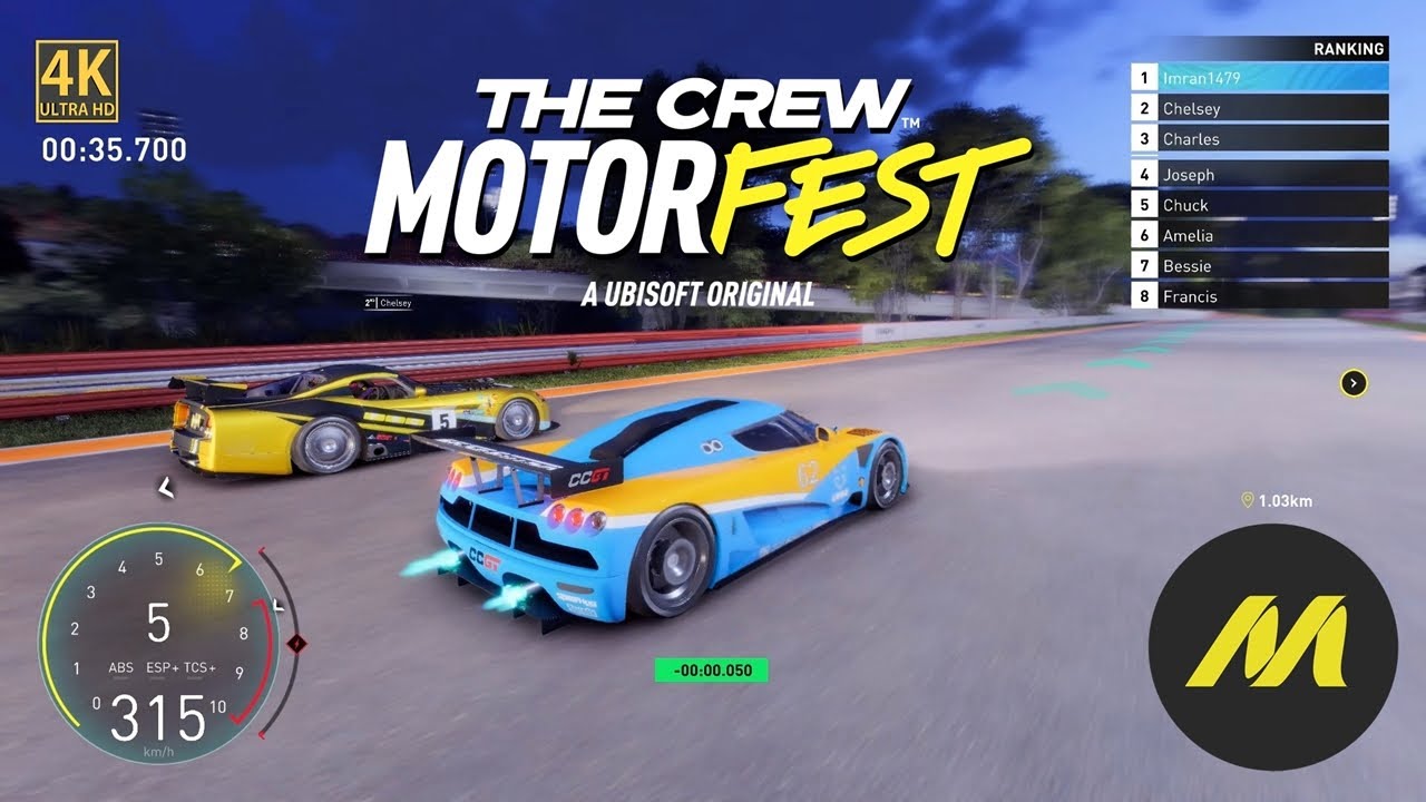 Racing Beast: Koenigsegg CCGT Unstoppable Run in The Crew Motorfest! # ...