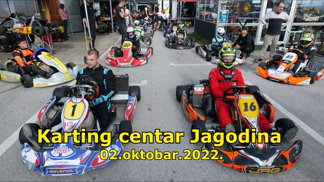 Karting trka SSKS Jagodina 02.okt.2022. reportaža - YouTube