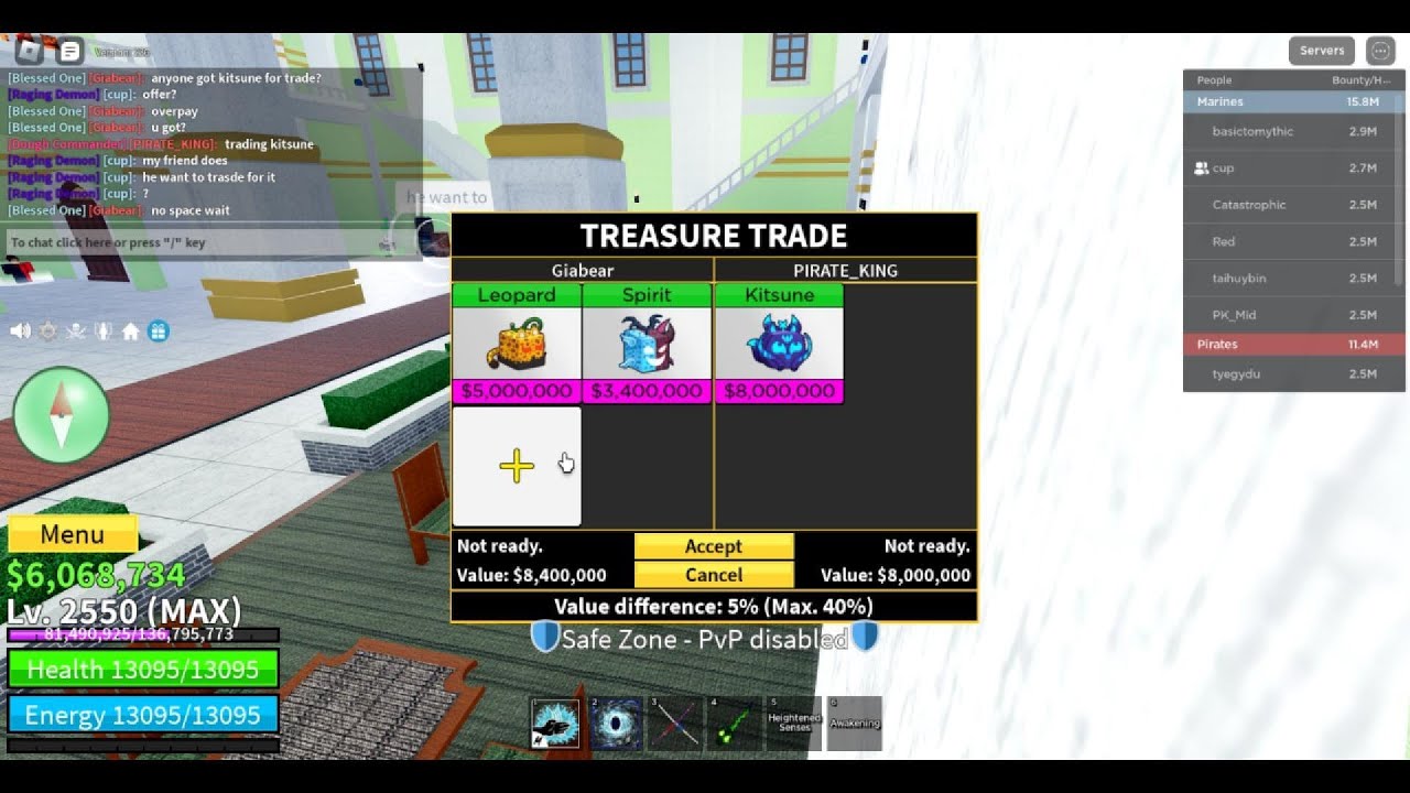 KITSUNE TRADE Win or Lose?? | #bloxfruits #kitsune - YouTube