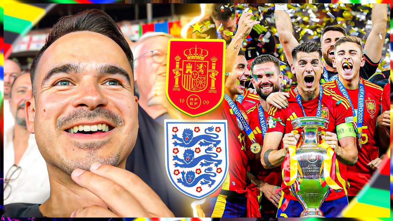 DER NEUE EUROPAMEISTER !! 🇪🇸🏆 SPANIEN vs ENGLAND - EM 2024 FINALE ...