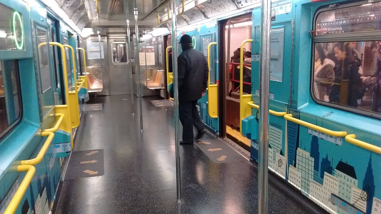 NYC Subway HD: Riding "Enhanced" R62A On the 42nd Street Shuttle (12/3 ...