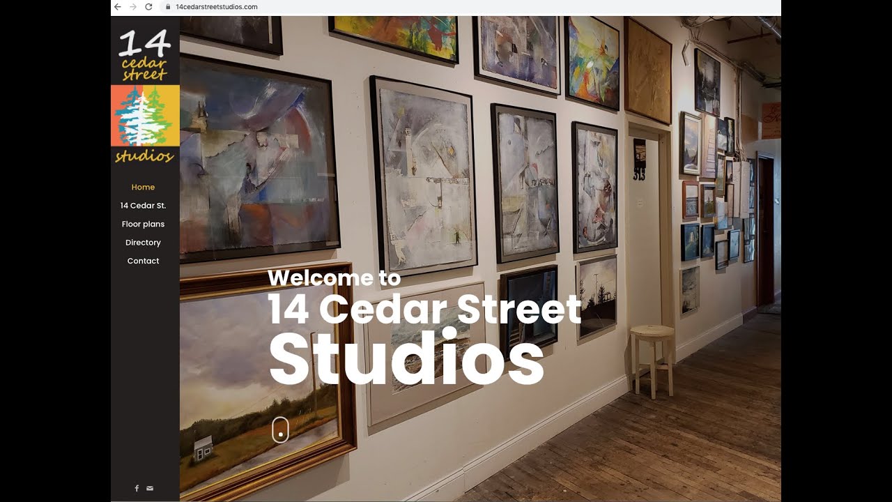 Cedar Street Studio Open House - YouTube