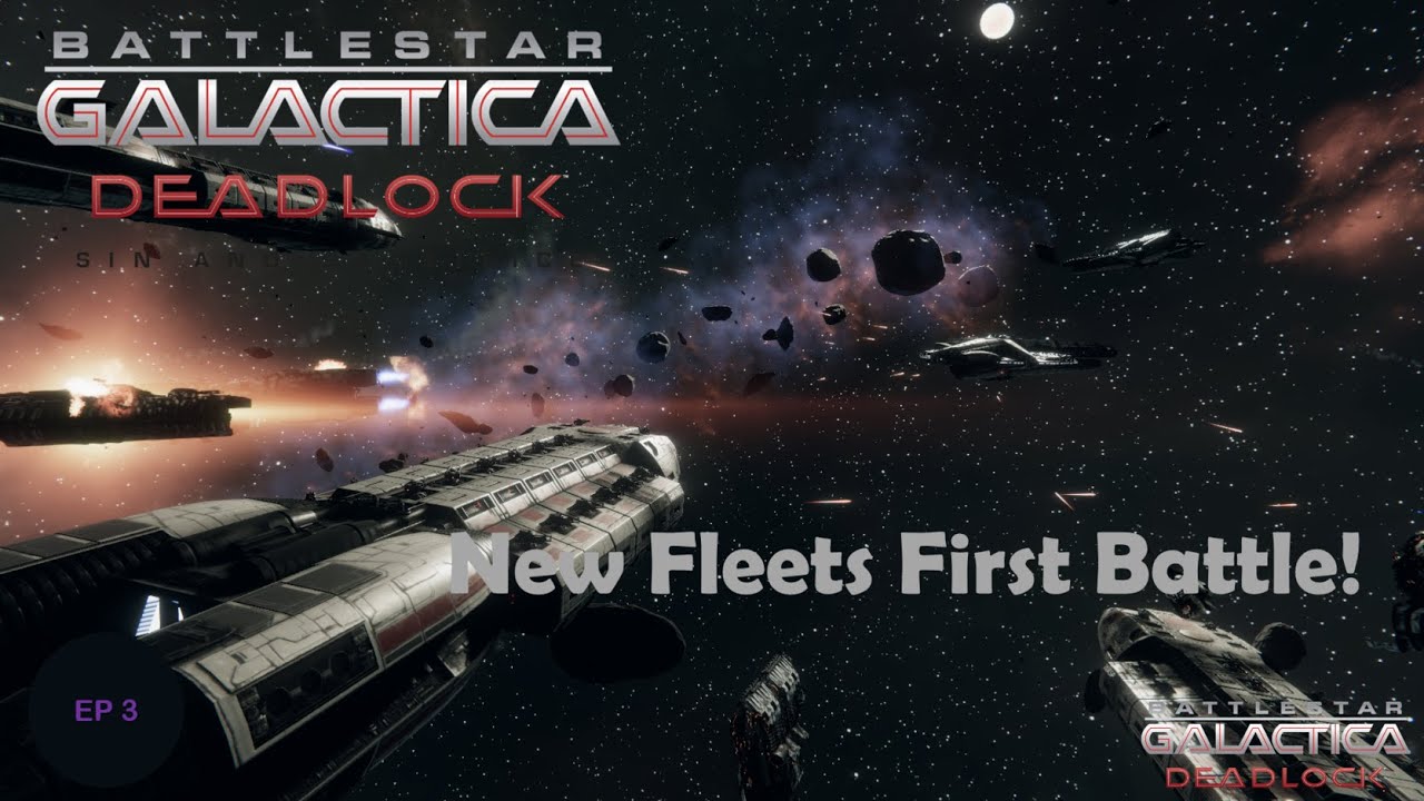 Fighting Surprisingly Strong Cylon Fleet! [BSG] - YouTube