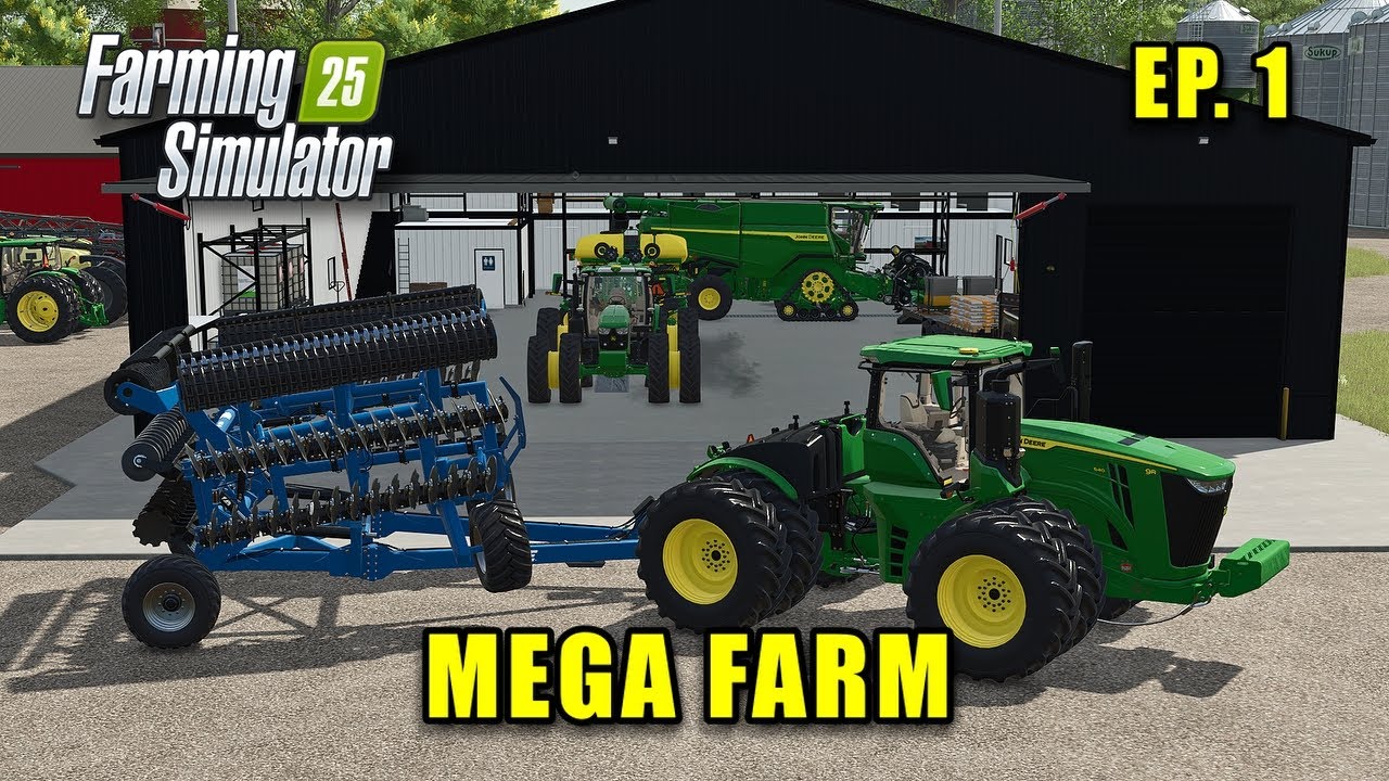 I'm Building a MILLIONAIRE Farm in Farming Simulator 25 - YouTube