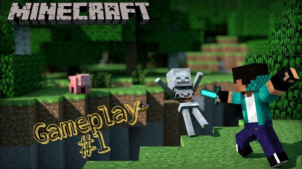 PLAYING MINECRAFT FOR THE FRIST TIME 😊 | FT. THE CRAZY GAMER - YouTube
