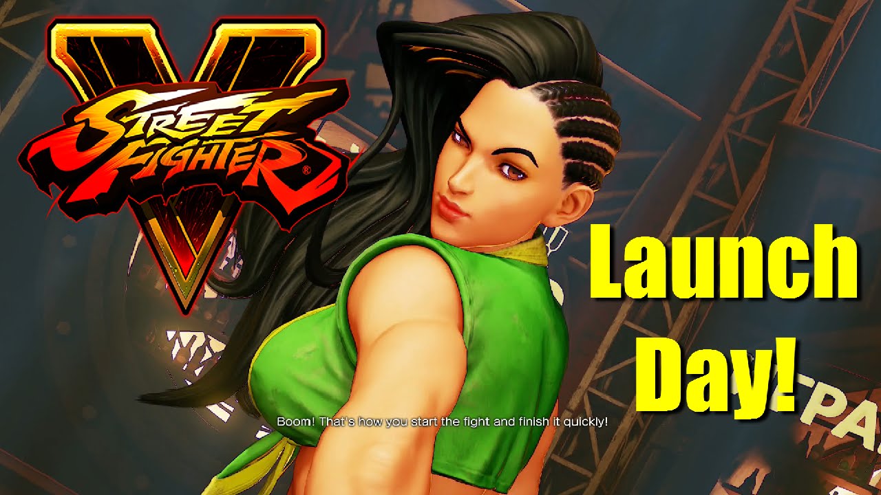 Street Fighter V Launch Day - Versus Mode (First Impressions) - YouTube