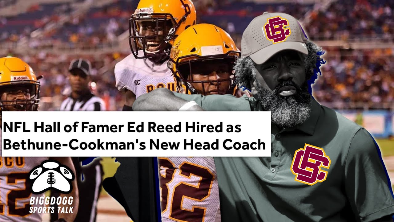 Ed Reed new Head Coach at Bethune-Cookman HBCU - YouTube