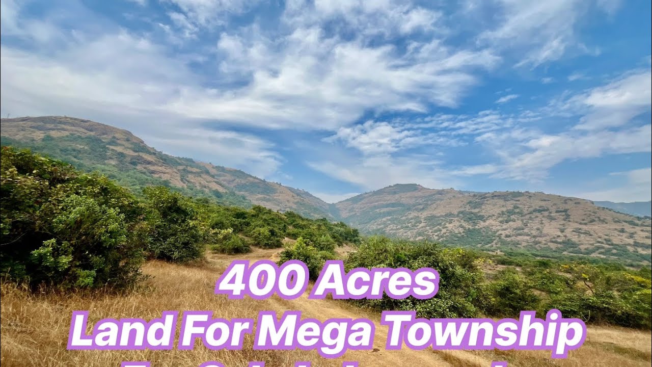 400 Acre Land For Sale In Lonavala @yopropertyexplorer - YouTube