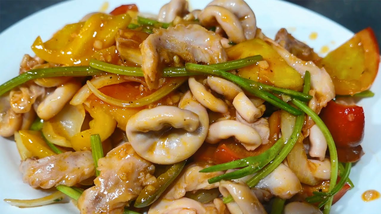 Anh Lee BTR | 8 Phút Cách Làm DỒI TRƯỜNG Xào Chua Ngọt cơm gia đình ...