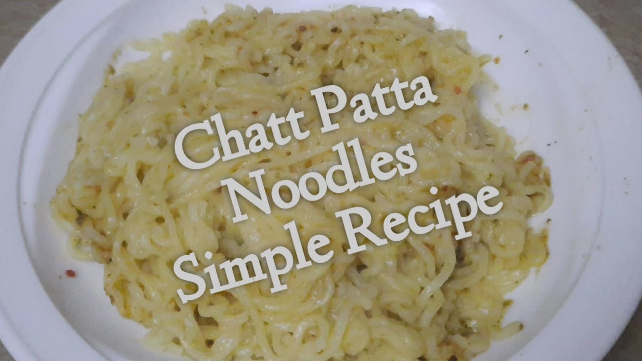 Knorr Chatt Patta Noodles by Talha/ Quick and Easy - YouTube