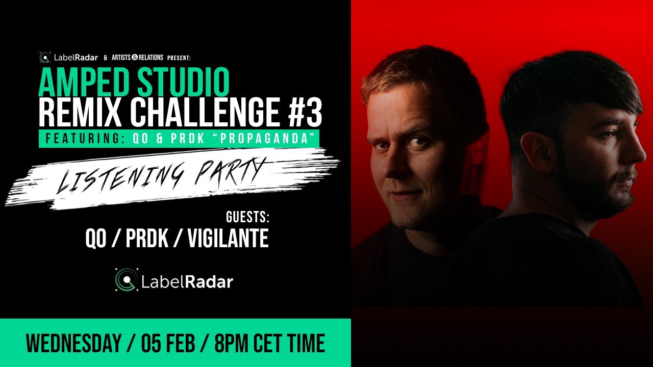 FEEDBACK SESSION / Amped Studio Remix Challenge #3 Featuring: QO & PRDK - YouTube