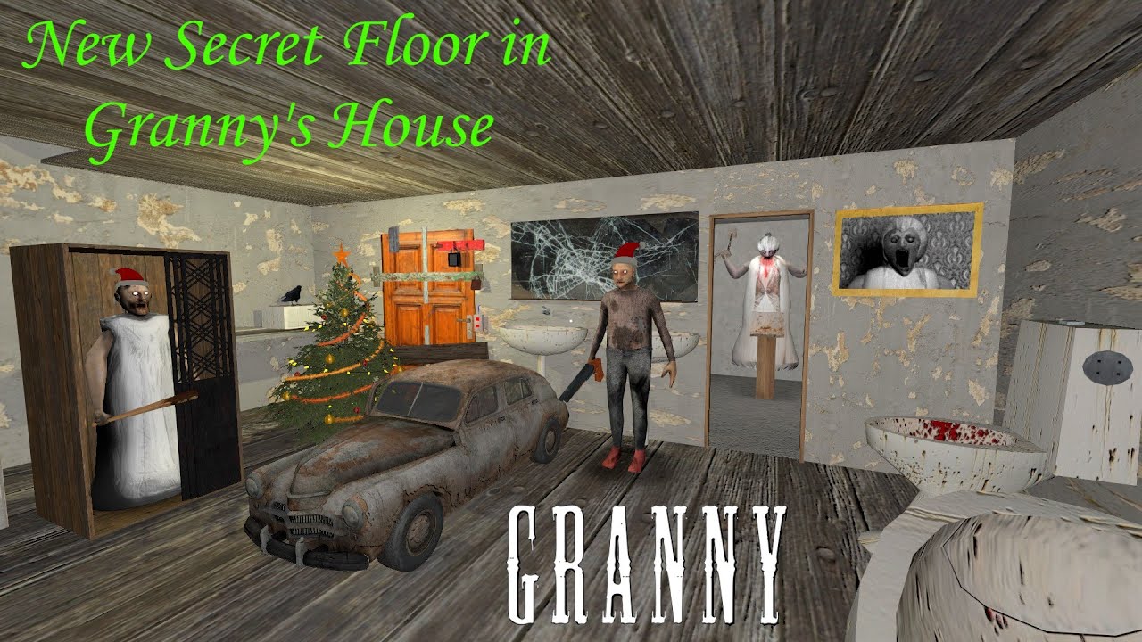 Granny Recaptured (PC) - New Secret Underground Floor On Granny's House ...