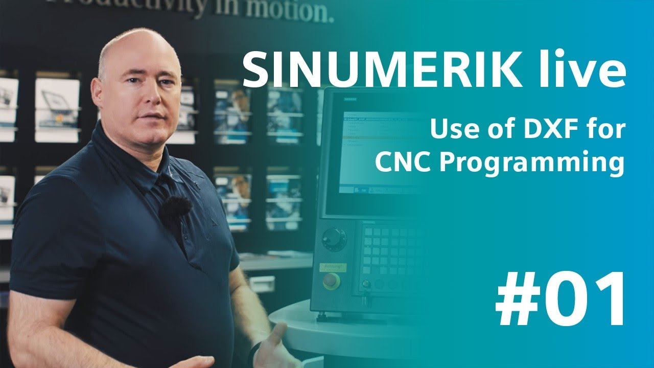 SINUMERIK live – Use of DXF for CNC programming - YouTube